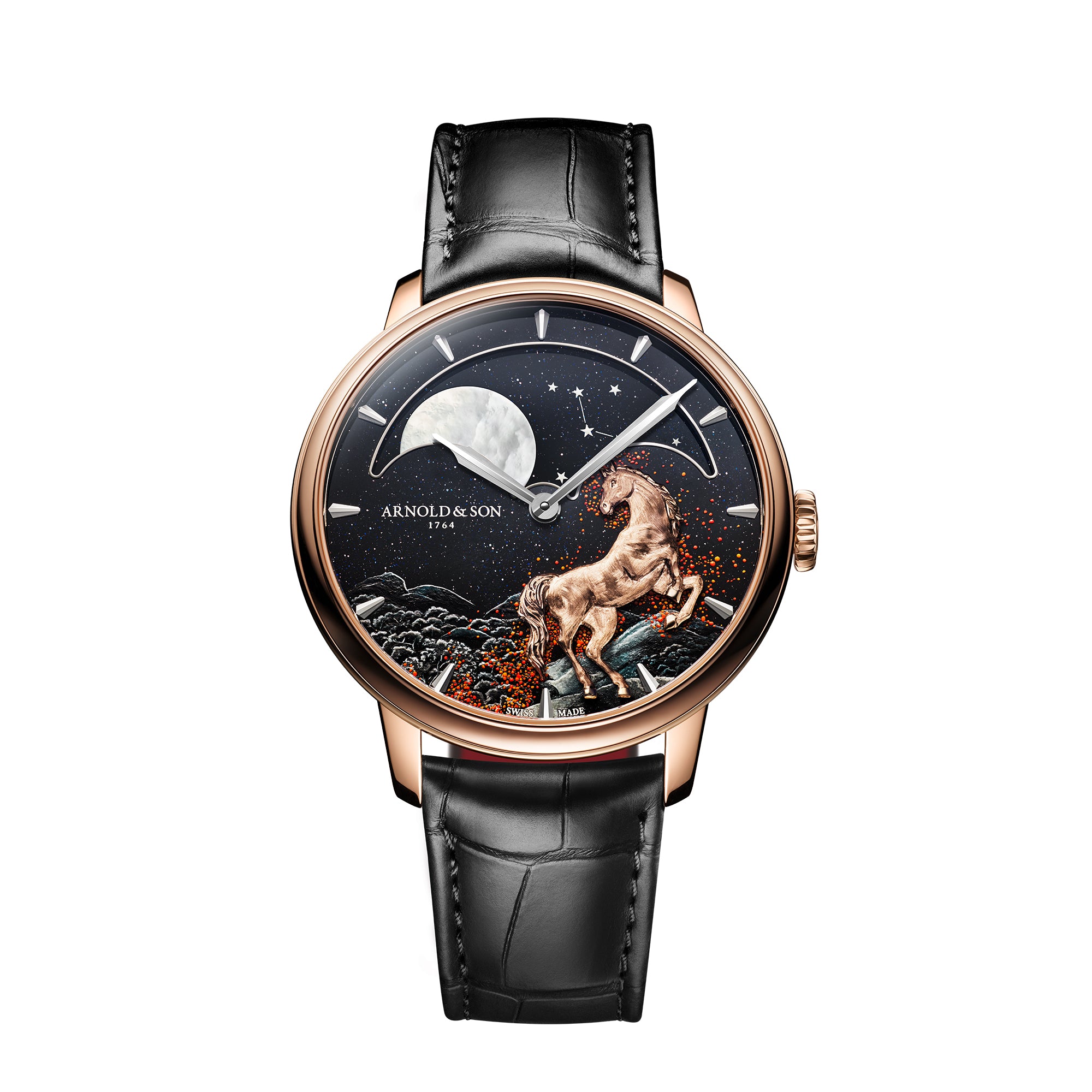 Perpetual Moon 41.5- Red Gold "Year of the Horse" | Provident Jewelry