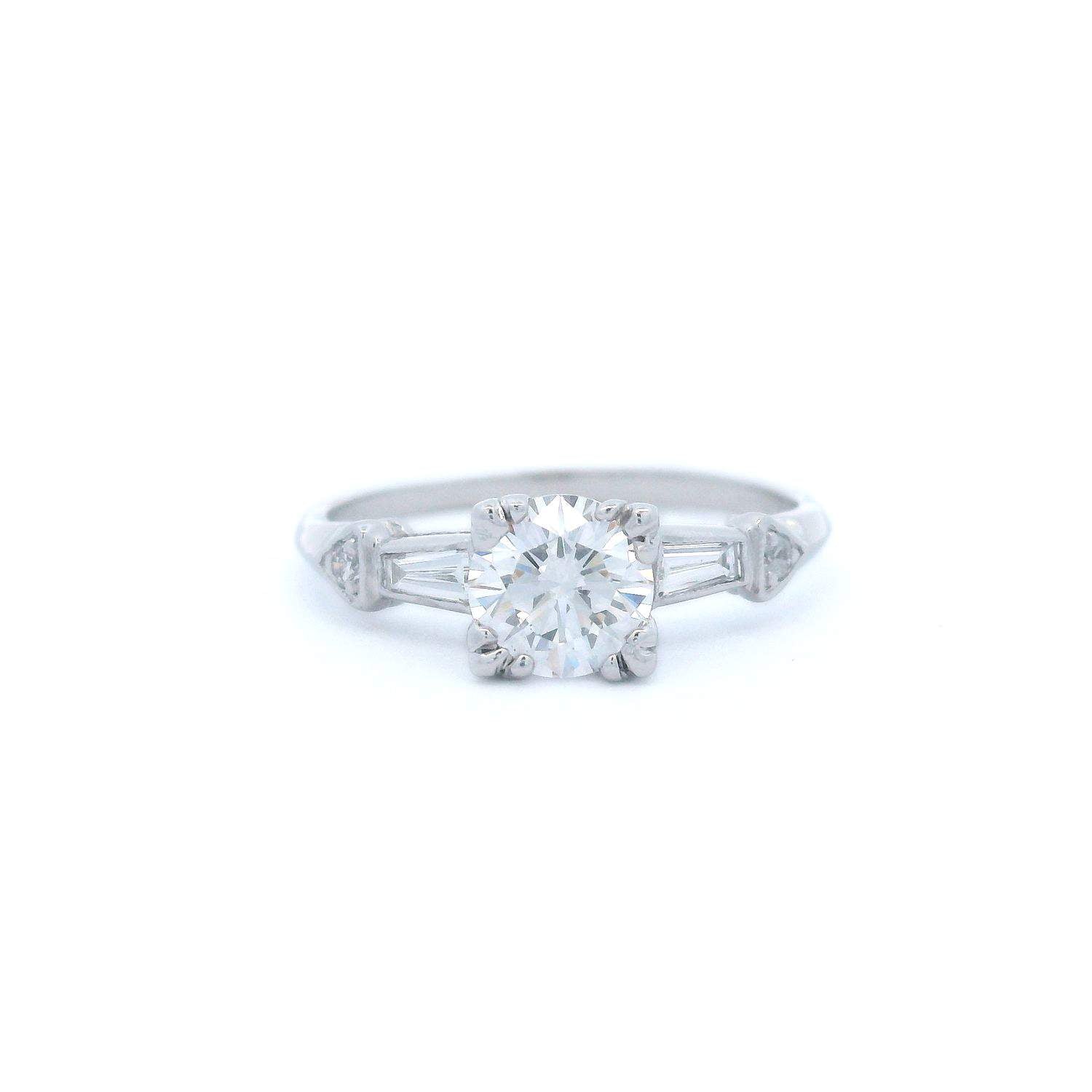 PLATINUM DIAMOND ENGAGEMENT RING