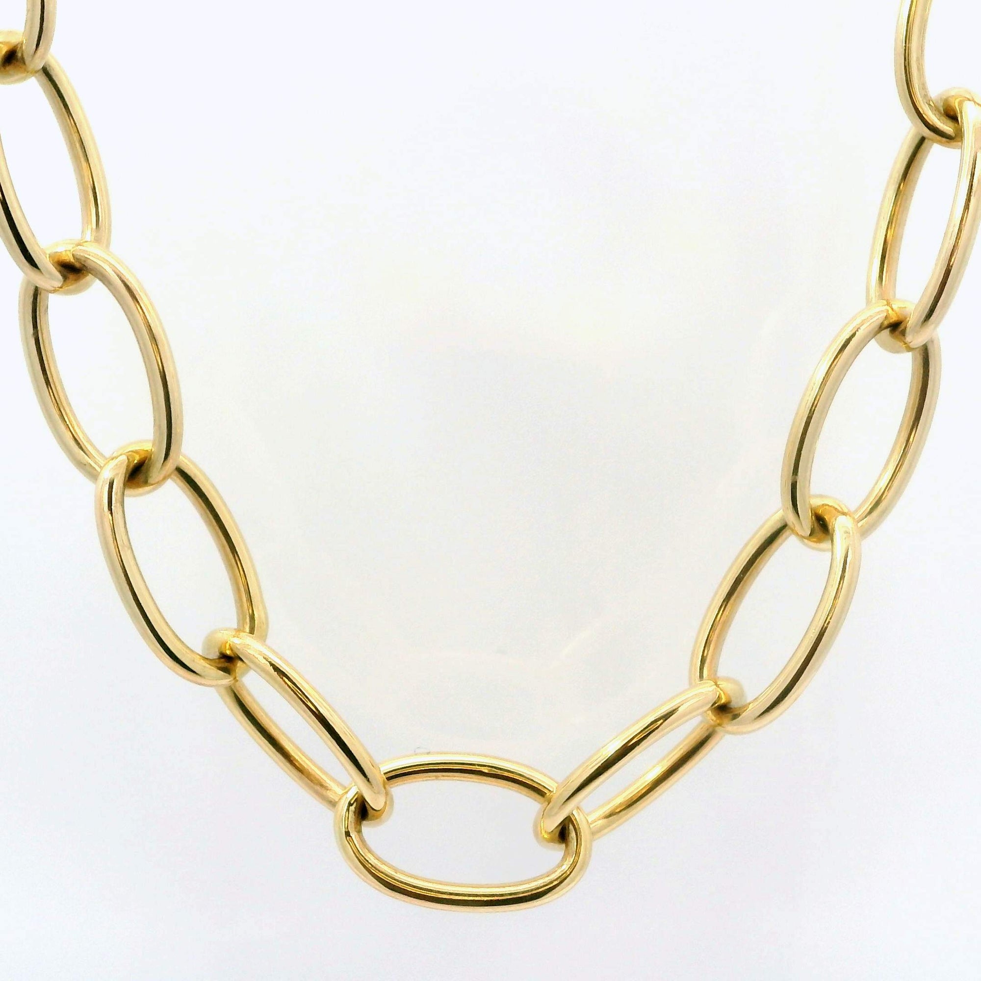Large Oval Link Necklace